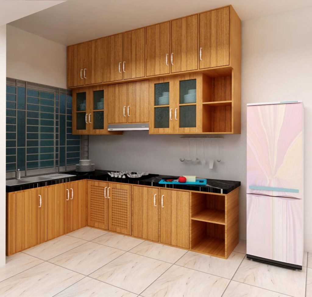 10 Amazing Glass Kitchen Cabinet Designs for Modular Kitchen